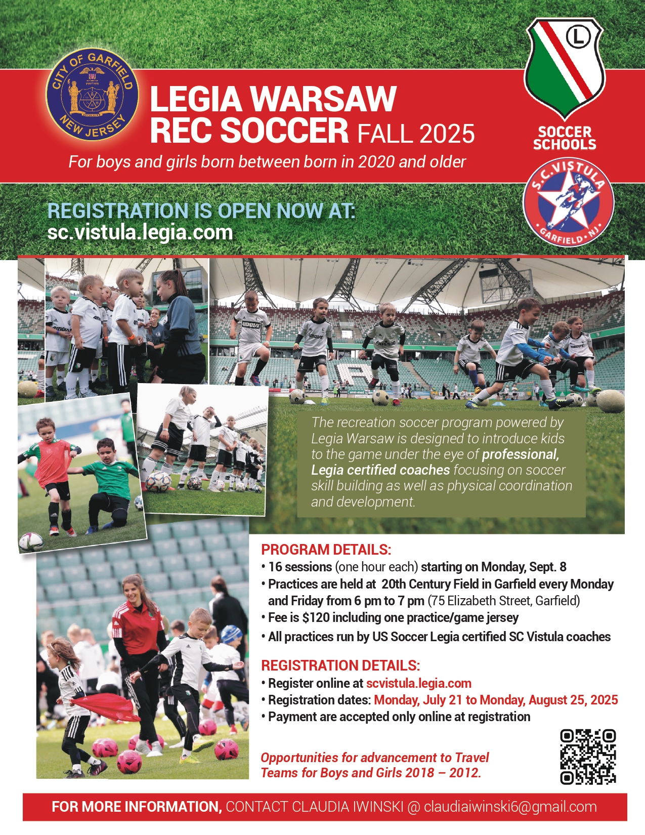 PDA / SC Vistula Garfield - Dream Big. Work Hard. Stay Humble.